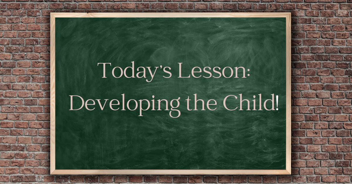 Developing the child, not fixing! - Laura Fish Consulting